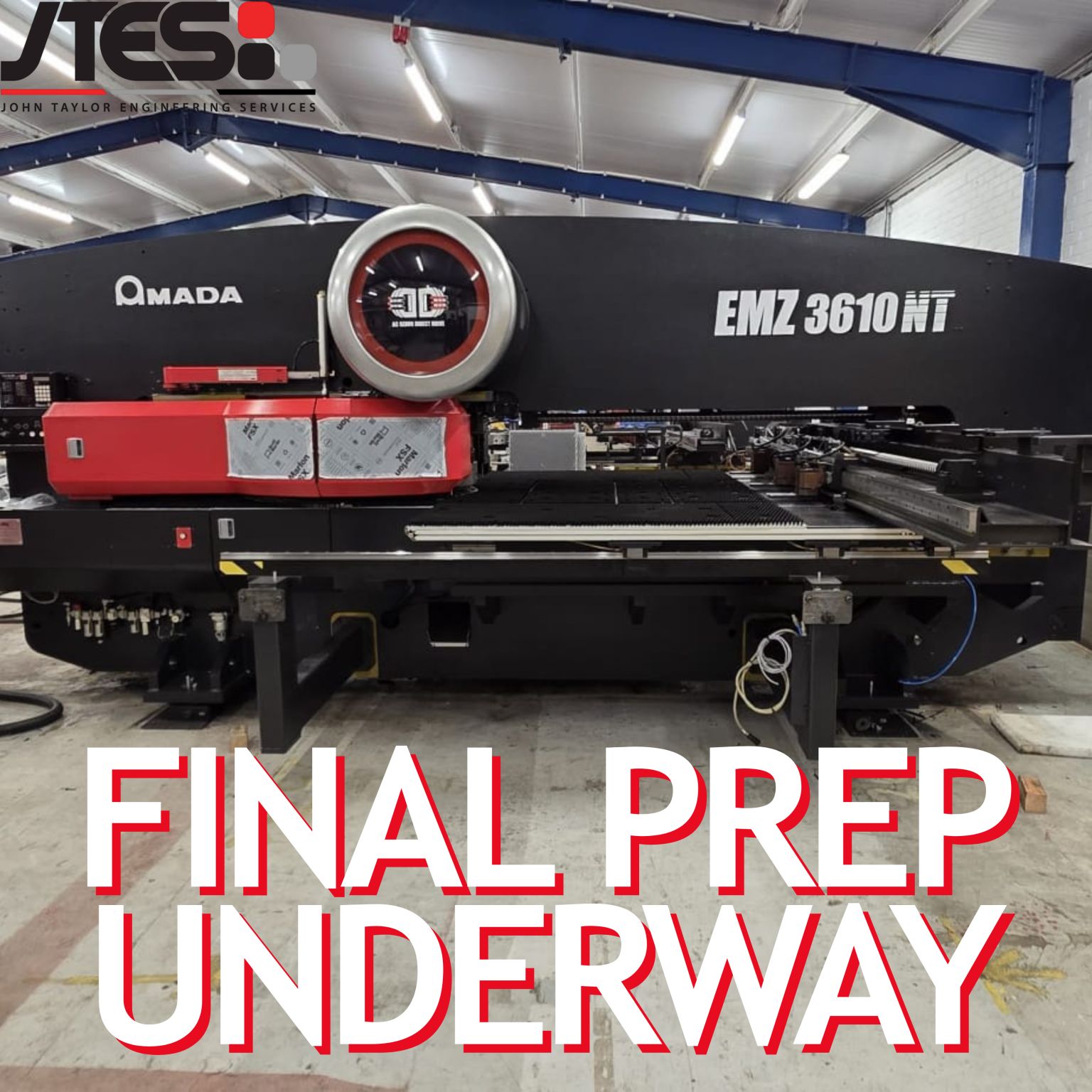 Nearly Ready to Go! - Used Amada Machines | Amada Machines | John ...